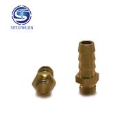 China Hexagonal Through Hole CNC Hardware Parts Pagoda Copper Connector For 3C Electronics for sale