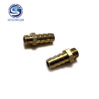 China Hexagonal Through Hole CNC Hardware Parts Pagoda Copper Connector For 3C Electronics for sale