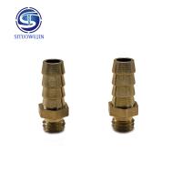 China Hexagonal Through Hole CNC Hardware Parts Pagoda Copper Connector For 3C Electronics for sale