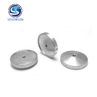 China Aluminum Alloy Nuts Valve Parts 80mm CNC Precision Metal Part Body Accessories for sale