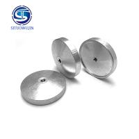 China Aluminum Alloy Nuts Valve Parts 80mm CNC Precision Metal Part Body Accessories for sale