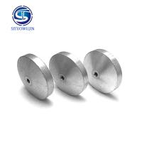 China Aluminum Alloy Nuts Valve Parts 80mm CNC Precision Metal Part Body Accessories for sale