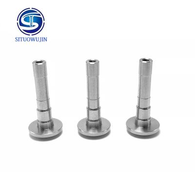 China Customized Cnc Machined Components Hardware  M6 Stainless Steel Cnc Parts for sale