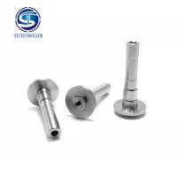 China Stainless Steel CNC Hardware Parts Round Head M6 Through Hole Cnc Precision Components for sale