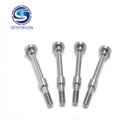 China M4 Screws Flat Head Multi Step Pin Shaft CNC Machining Small Parts for sale