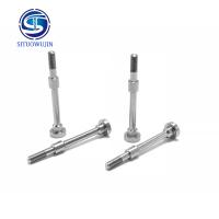 China M4 Screws Flat Head Multi Step Pin Shaft CNC Machining Small Parts for sale