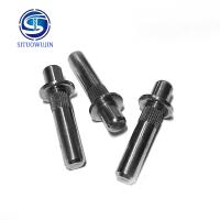 China Flower Shaped Pin Shaft Plug Shaft Precision Components For Doors And Windows for sale