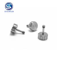 China Straight Tooth CNC Screws M4 Flat Head Quick Release Valve Screw For Automation Industry for sale