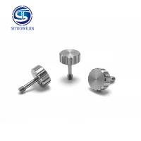 China Straight Tooth CNC Screws M4 Flat Head Quick Release Valve Screw For Automation Industry for sale