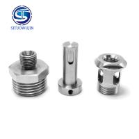 China SS CNC Screws Precision Machined Parts Serrated Adjusting Screws CNC Turning for sale