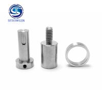 China SS303 Stainless Steel M5 Screws Precision Arc Rings Custom CNC Processing for sale