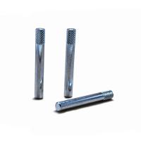 China Carbon Steel Fixed Galvanized Shaft Serrated Precision Hardware Tool ISO9001 for sale