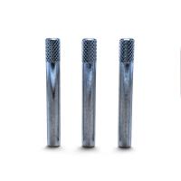 China Carbon Steel Fixed Galvanized Shaft Serrated Precision Hardware Tool ISO9001 for sale