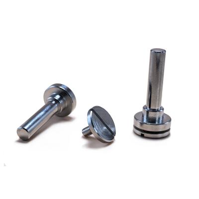 China Nickel Plated Adjusting Carbon Steel Screw Hardware Tool Precision Assembly Parts for sale
