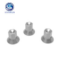 China Double Hexagonal Countersunk Rivets Anti Slip Window Door Hardware for sale