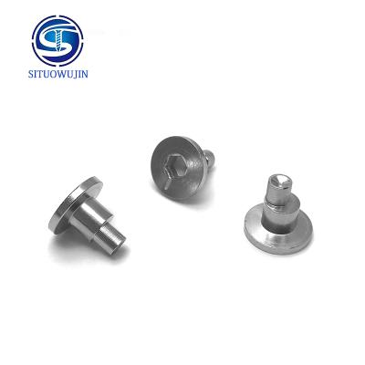 China Stainless Steel Internal Hexagonal Eccentric Rivets For Door Window Construction Hardware for sale