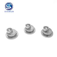 China Eccentric Hexagonal Rivets Flat Head Sliding Support Connecting Construction Hardware for sale