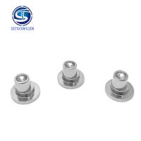 China 304 316 Eccentric Rivets Sliding Support Connection Pieces Door Hardware  DIN 2462 for sale