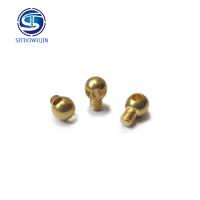 China Copper Ball Head Screw Fixed Quick Lock Precision Hardware Accessories CNC Processing for sale
