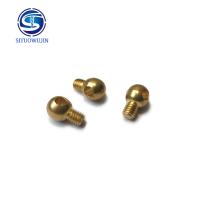 China Copper Ball Head Screw Fixed Quick Lock Precision Hardware Accessories CNC Processing for sale