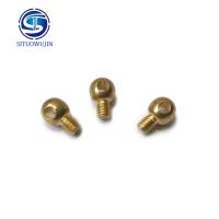 China Copper Ball Head Screw Fixed Quick Lock Precision Hardware Accessories CNC Processing for sale
