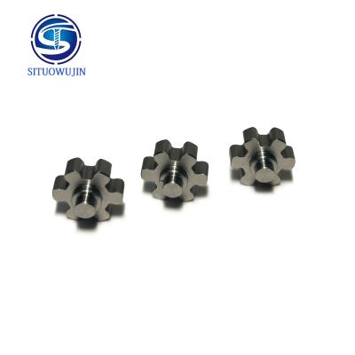 China Carbon Steel Gear Shaft 8MM - 16MM Transmission Bearing Medical Equipment Hardware for sale