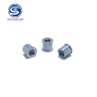 China SS304 316L Serrated Through Hole Nut Insert Medical Hardware Connection Component for sale