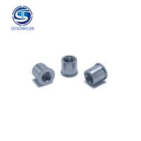 China SS304 316L Serrated Through Hole Nut Insert Medical Hardware Connection Component for sale