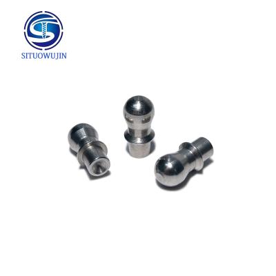 China Stainless Steel Ball Head Rivet Solid Rivets For Hinges Cold Drawn Precision Components for sale