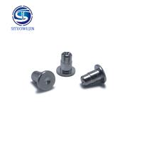 China SS201 304 Flat Head Countersunk Rivets Hinge Sliding Support Shafts Hardware Components for sale