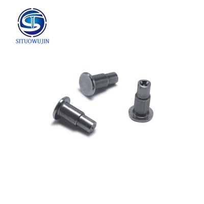 China JIS GB Button Head Solid Rivets Sheet Metal Connectors Rust Proof for sale