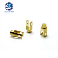 China Precision Copper Machined Part Slotted Double Ear Connection Intelligent Hardware for sale