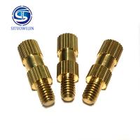 China M4 Internal External Thread Serrated Connection Component Prototype CNC Parts 30mm for sale