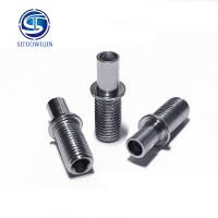 China Stainless steel hexagonal rivet bolts, semi-hollow screws, furniture hardware connectors for sale