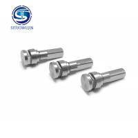 China SS304 316L CNC Nuts Round Head Stainless Steel Square Slot Screw Blind Hole Component for sale