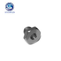 China Electrogalvanizing Hexagonal Lock Nut Stainless Steel Screws And Nuts With Through Hole for sale