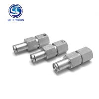 China Aluminum Alloy CNC Nuts Precision Mechanical Hexagonal Head Through Screw Hex for sale