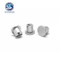 China Turning CNC Nuts Aluminum Weld Nuts With Slot Adjustment 6061 7075 CNC Hardware for sale