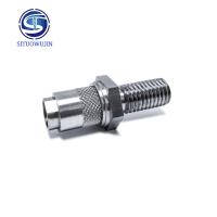China M10 Hexagonal Stainless Steel CNC Screws Adapter CNC Precision Anti Slip 316 316F for sale