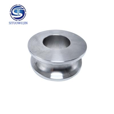 China 1mm - 58mm Valve Parts SS Barrel Valve Body Assembly Through Hole Guide Rail Pulley for sale