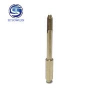 China Copper M8 threaded connection pieces, precision marine hardware for ships, CNC machining services for sale