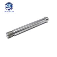 China Ball head stainless steel chemical  screws, precise M5 screw rod CNC turning service for sale