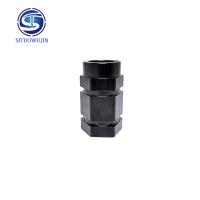 China Black zinc plated hexagonal nuts, draft beer mechanical parts, CNC machining service for sale