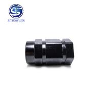 China Black zinc plated hexagonal nuts, draft beer mechanical parts, CNC machining service for sale