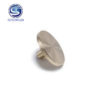 China Hand Tightening Draft Beer System Parts 1.0 - 50.0mm Copper Threaded Nut Screw for sale