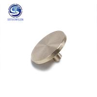 China Hand Tightening Draft Beer System Parts 1.0 - 50.0mm Copper Threaded Nut Screw for sale