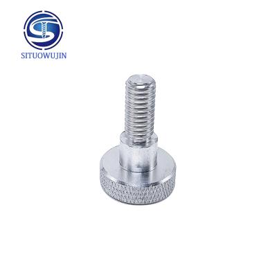 China Aluminum alloy adjusting screws M6, precision components for beer system, CNC machining service for sale