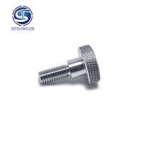 China Aluminum alloy adjusting screws M6, precision components for beer system, CNC machining service for sale