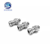 China Stainless Steel CNC machined outer hexagon joint screws, imperial insert screws for sale
