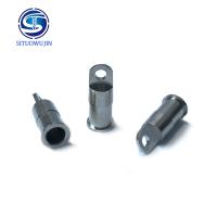 China Nickel Plated Brass Terminal Connector, CNC Machined Banana Plug Precision Hardware for sale